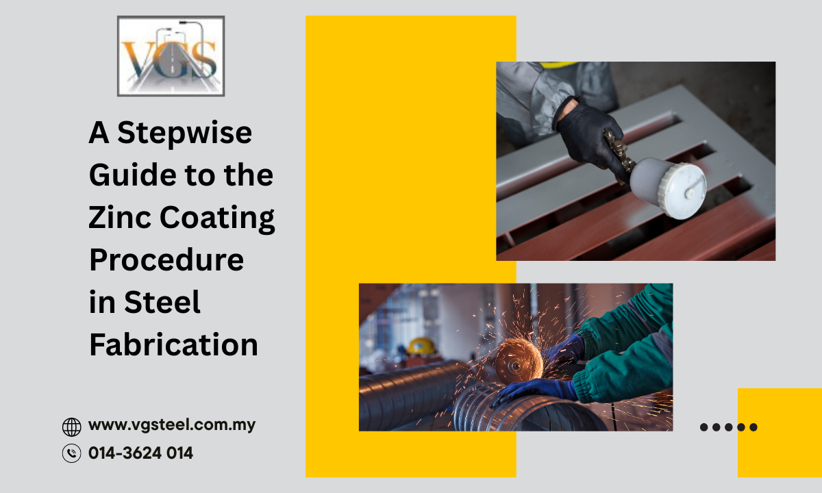 Zinc Coating Procedure in Steel Fabrication | VG Steel